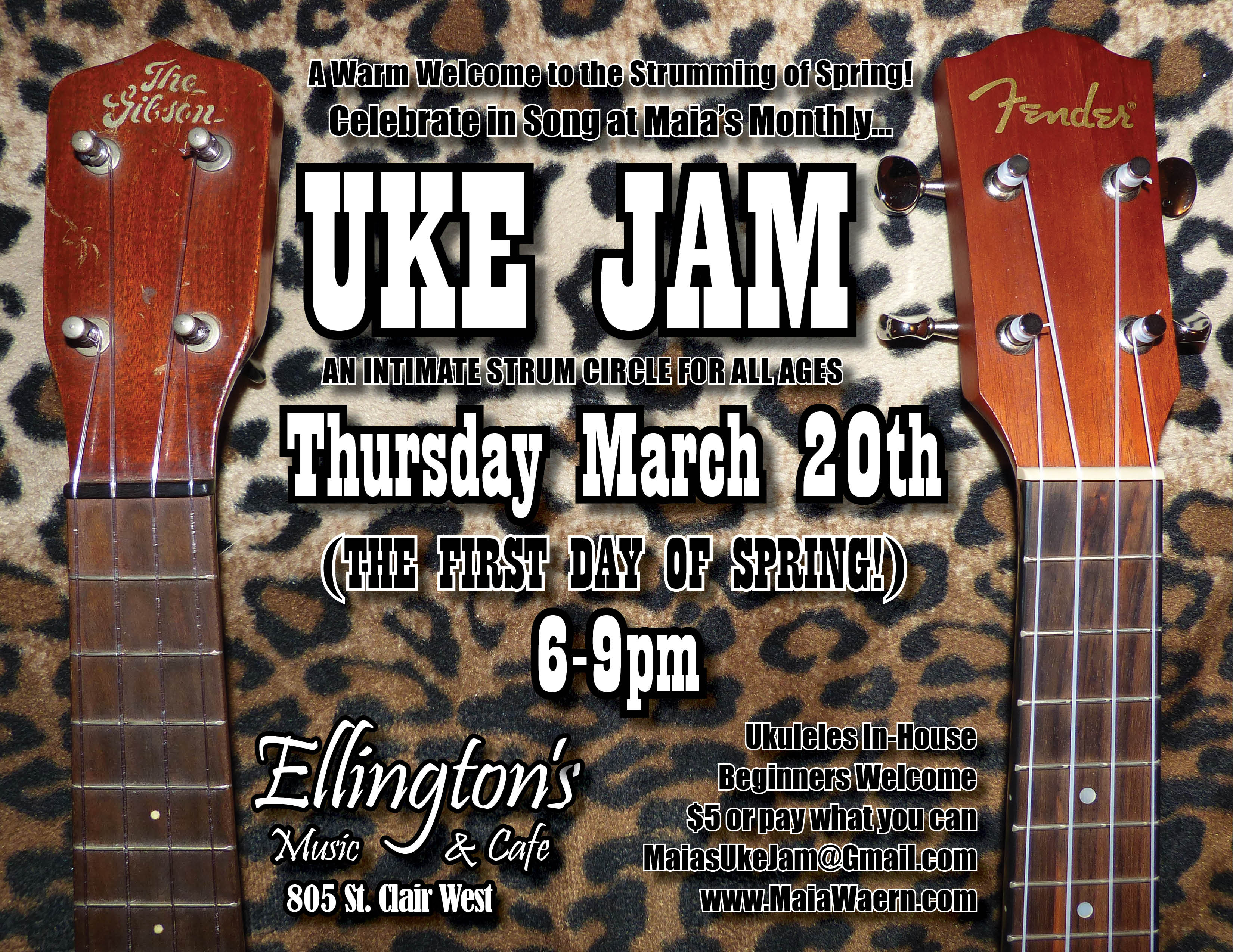 MAIA'S UKE JAM | Maia Waern